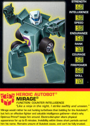 Machine Wars: Mirage