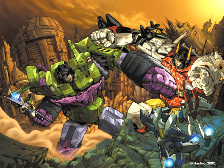 Transformers of 2002: TF:RID and TF:Armada!